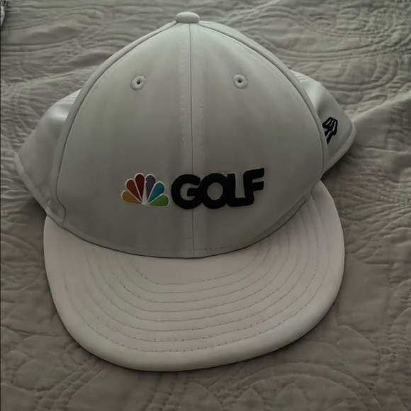 Accessories | New Era Golf Nbc Golf White Hat Ball Cap | Poshmark